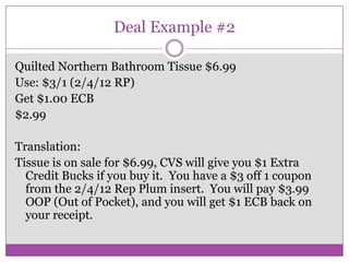 Basic couponing | PPTX