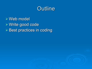 Basic course for junior web developer | PPT