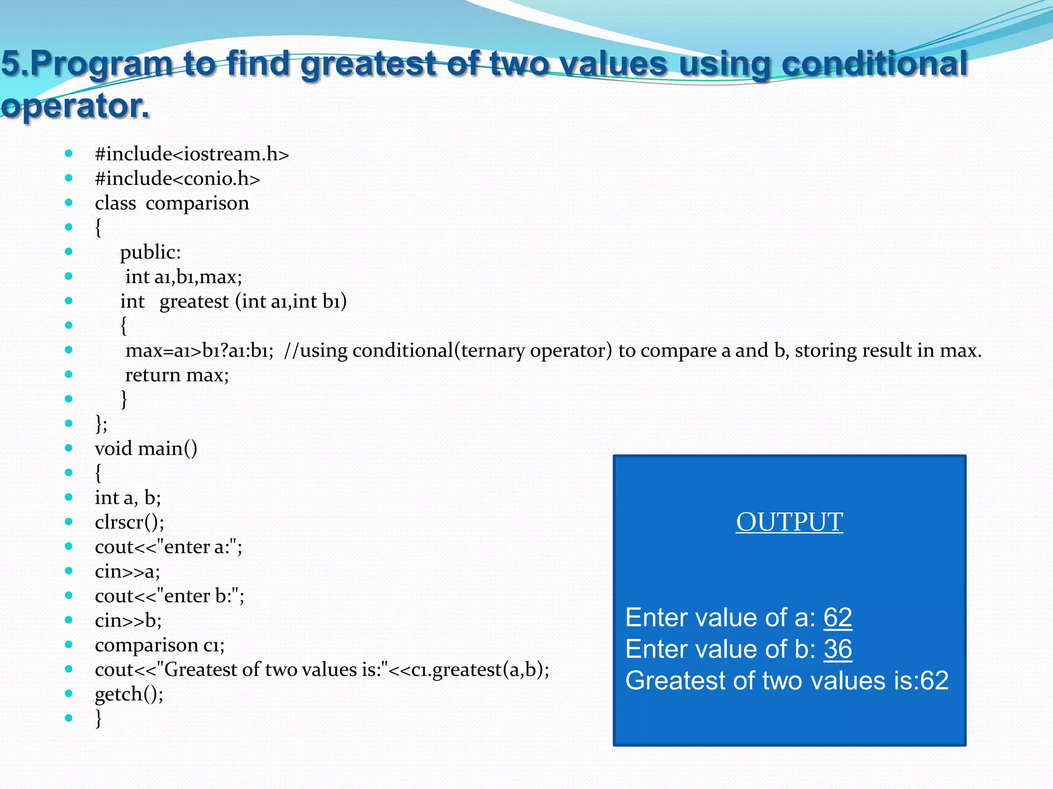 Basic c++ programs | PPT
