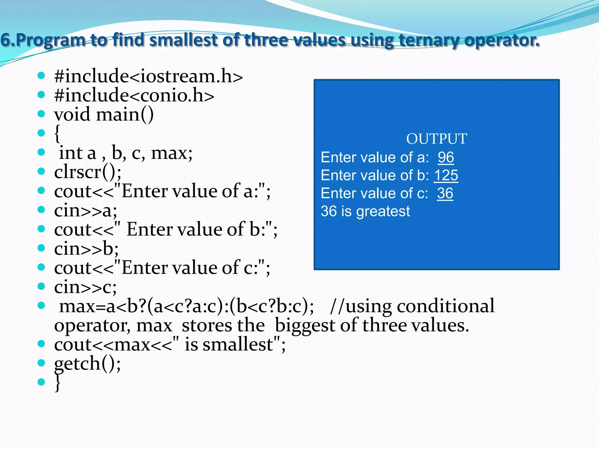 Basic c++ programs | PPT