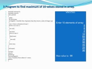 Basic c++ programs | PPT