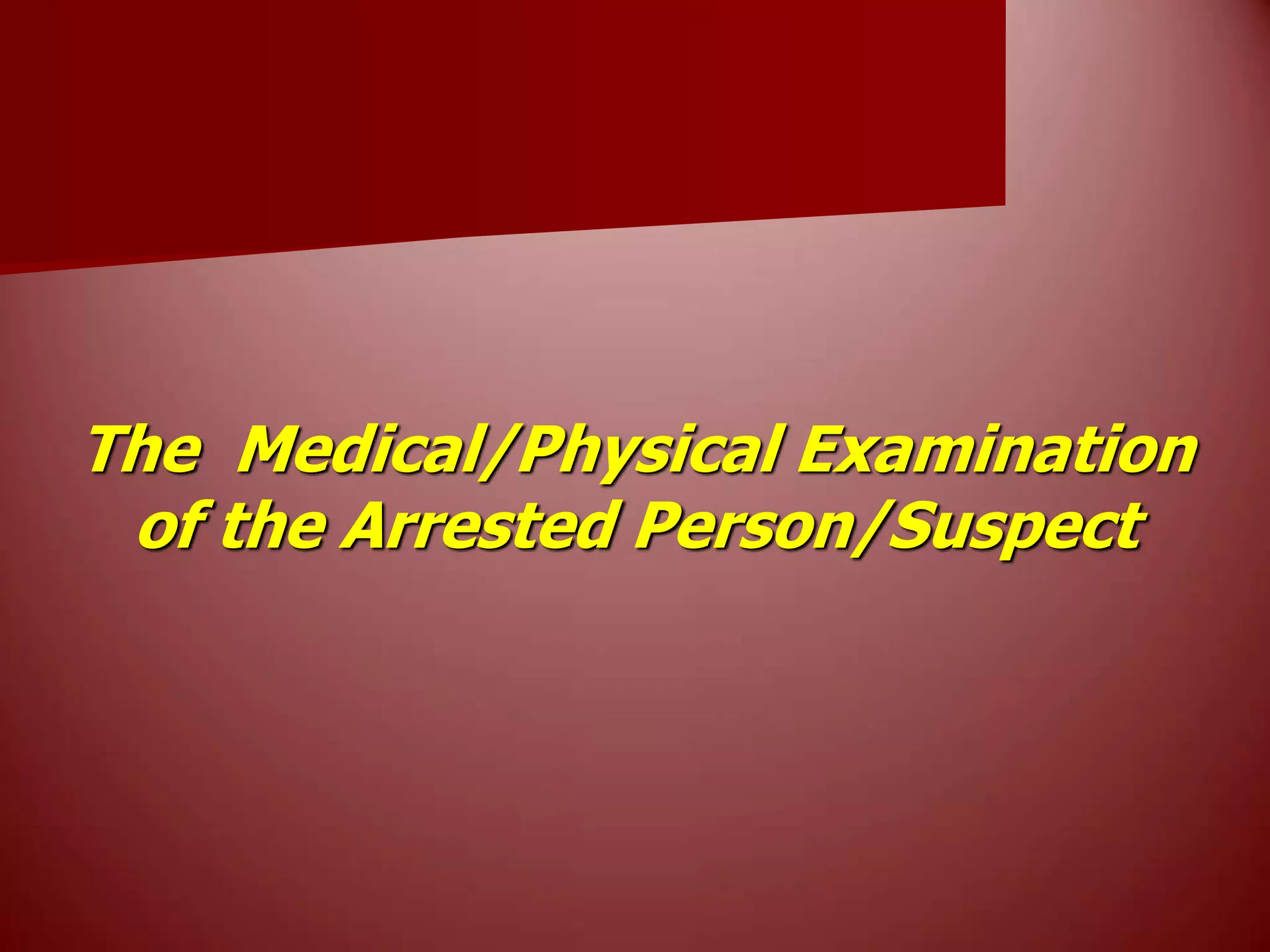 Basic criminal procedures (arrest) | PPT
