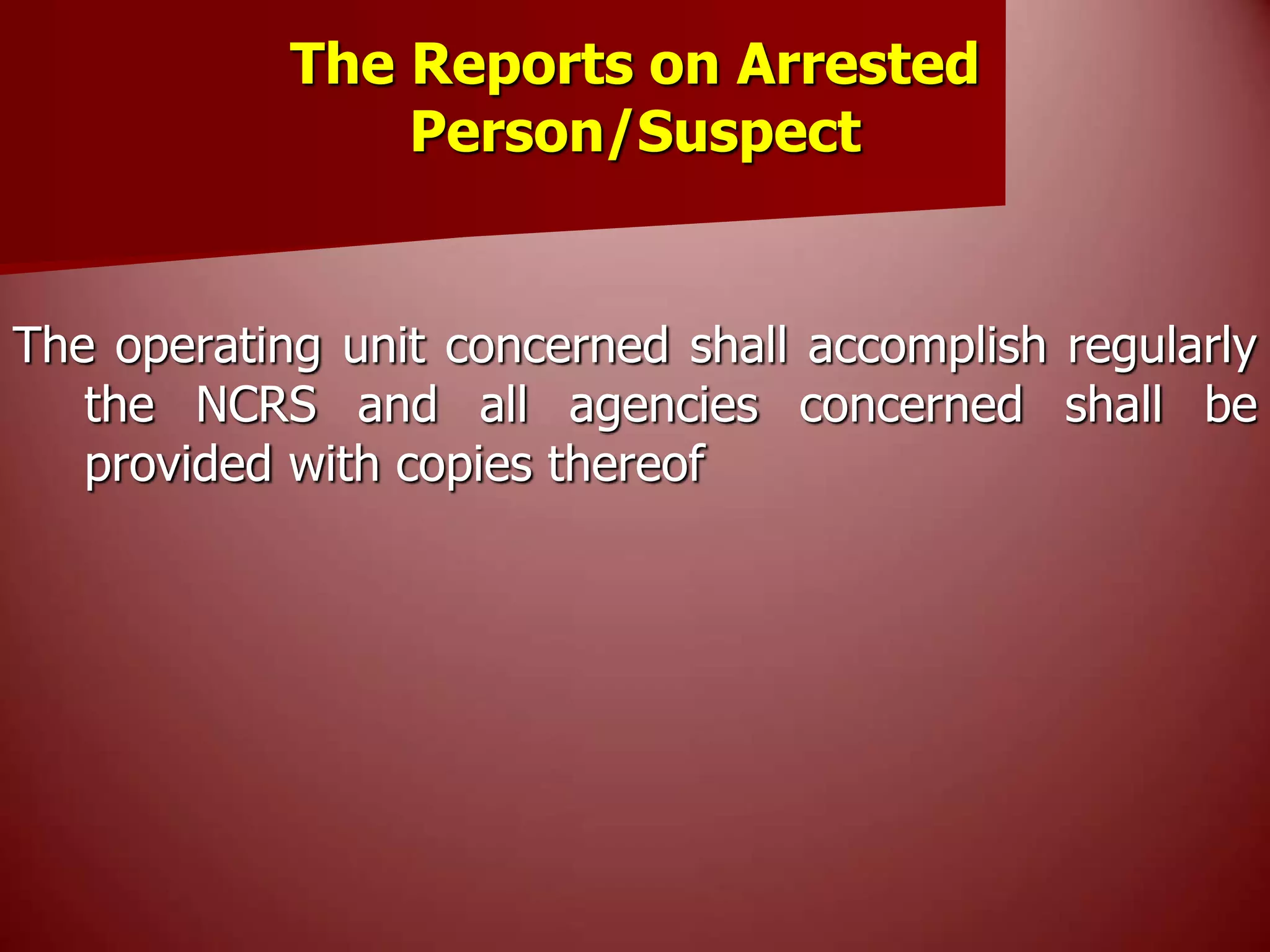 Basic criminal procedures (arrest) | PPT