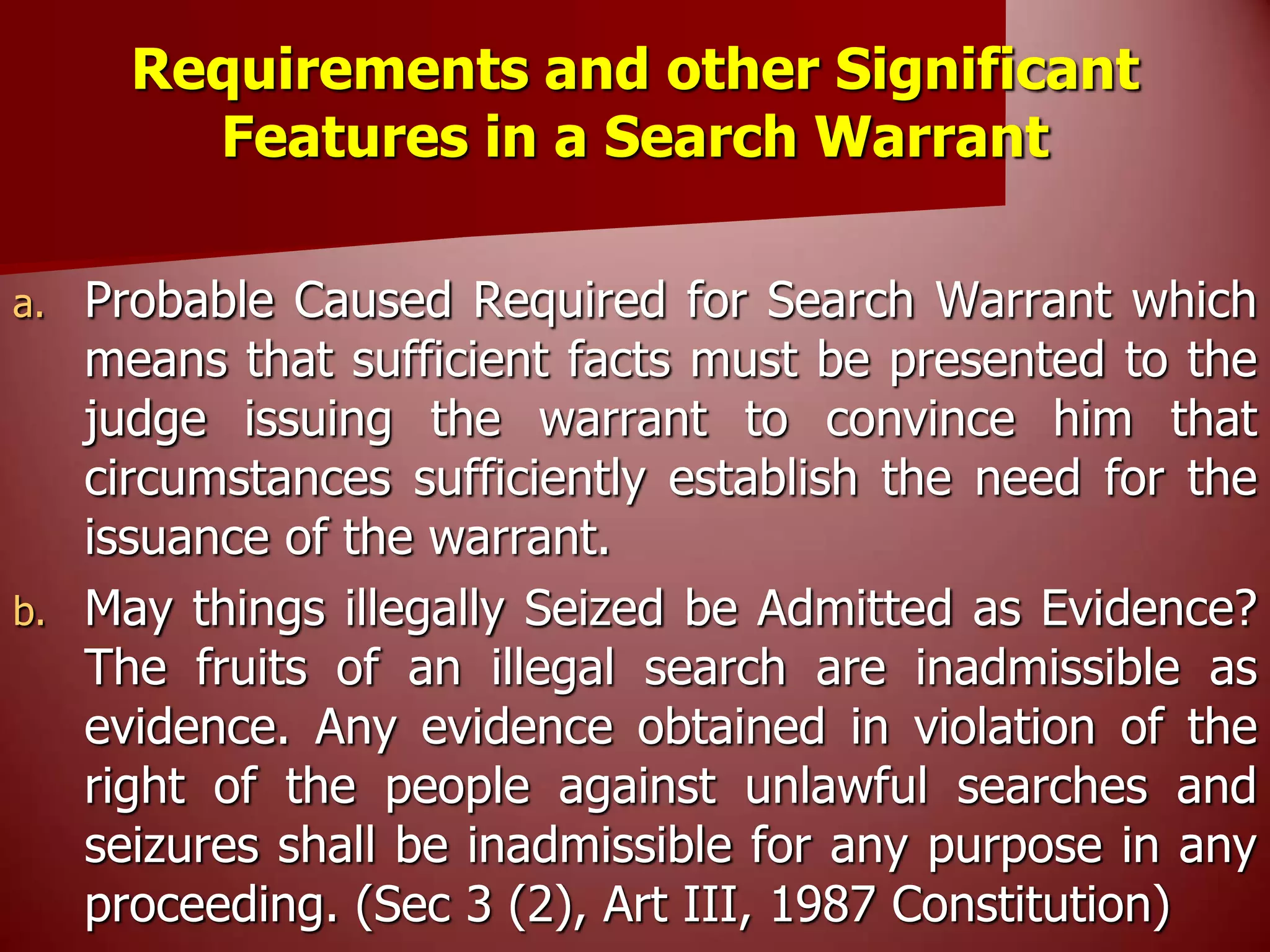 Basic criminal procedures (arrest) | PPT