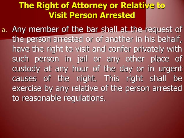 Basic criminal procedures (arrest) | PPT