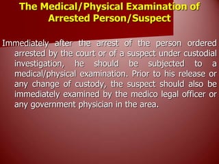 Basic criminal procedures (arrest) | PPT