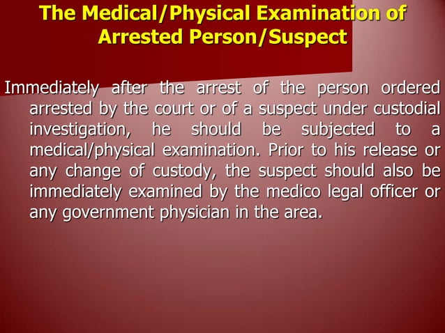 Basic criminal procedures (arrest) | PPT