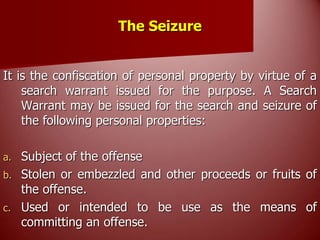 Basic criminal procedures (arrest) | PPT