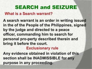 Basic crim procedure | PPTX | Law