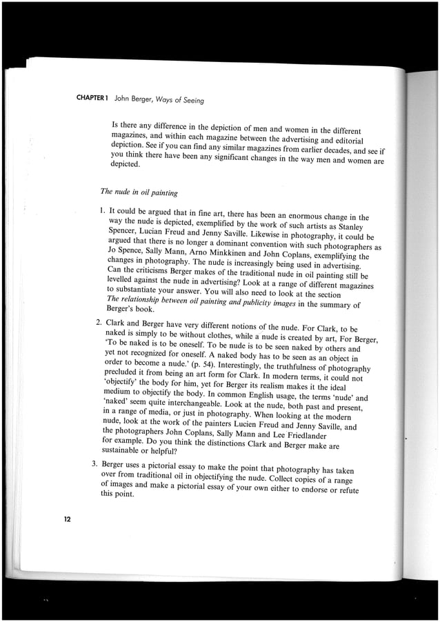 Basic critical theory ways of seeing | PDF