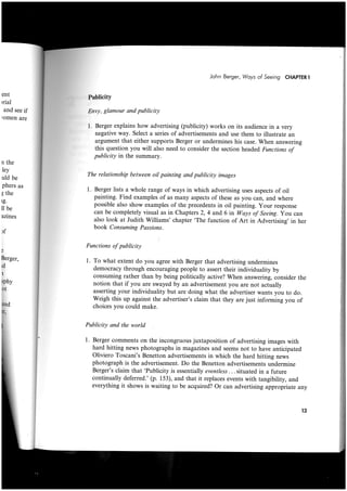 Basic critical theory ways of seeing | PDF