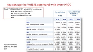Basic cross section and exploratory data analysis | PPT