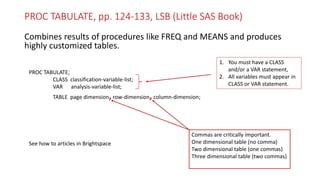 Basic cross section and exploratory data analysis | PPT