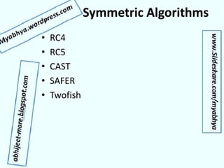 Basic cryptography | PPTX