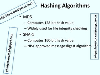 Basic cryptography | PPTX