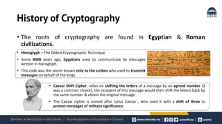 Basic Cryptography.pdf | Information and Network Security | Computing