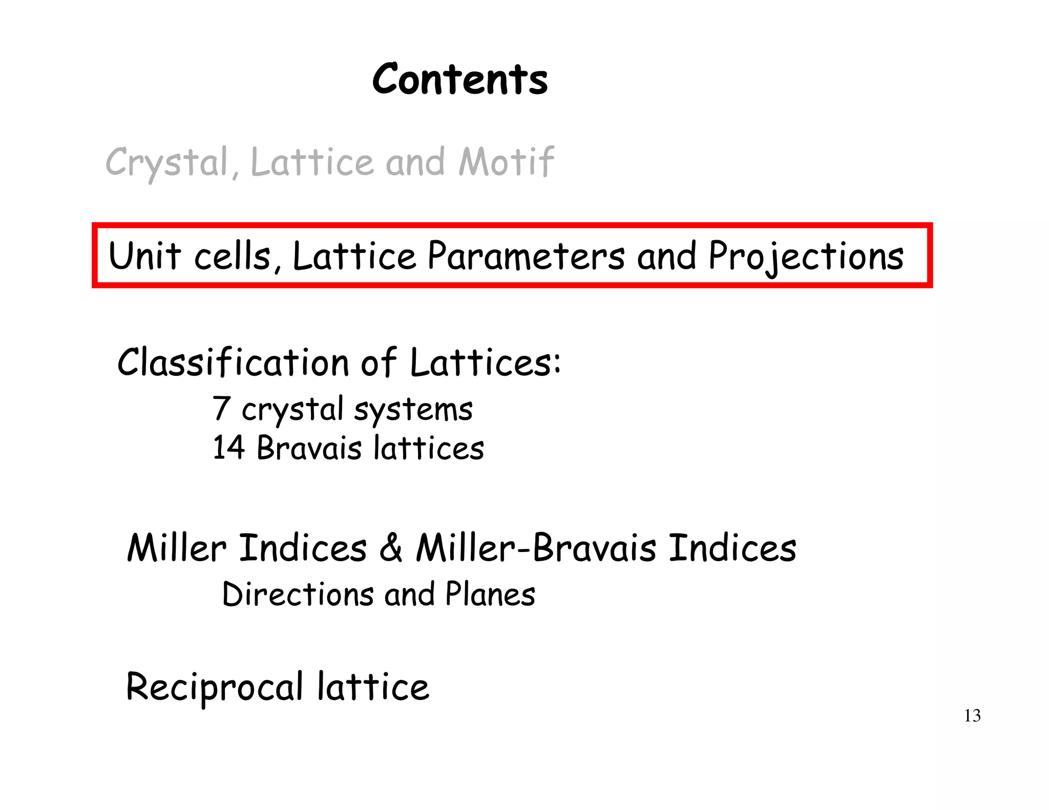 Basic crystallography | PDF