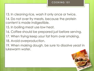 Basic culinary arts | PPTX