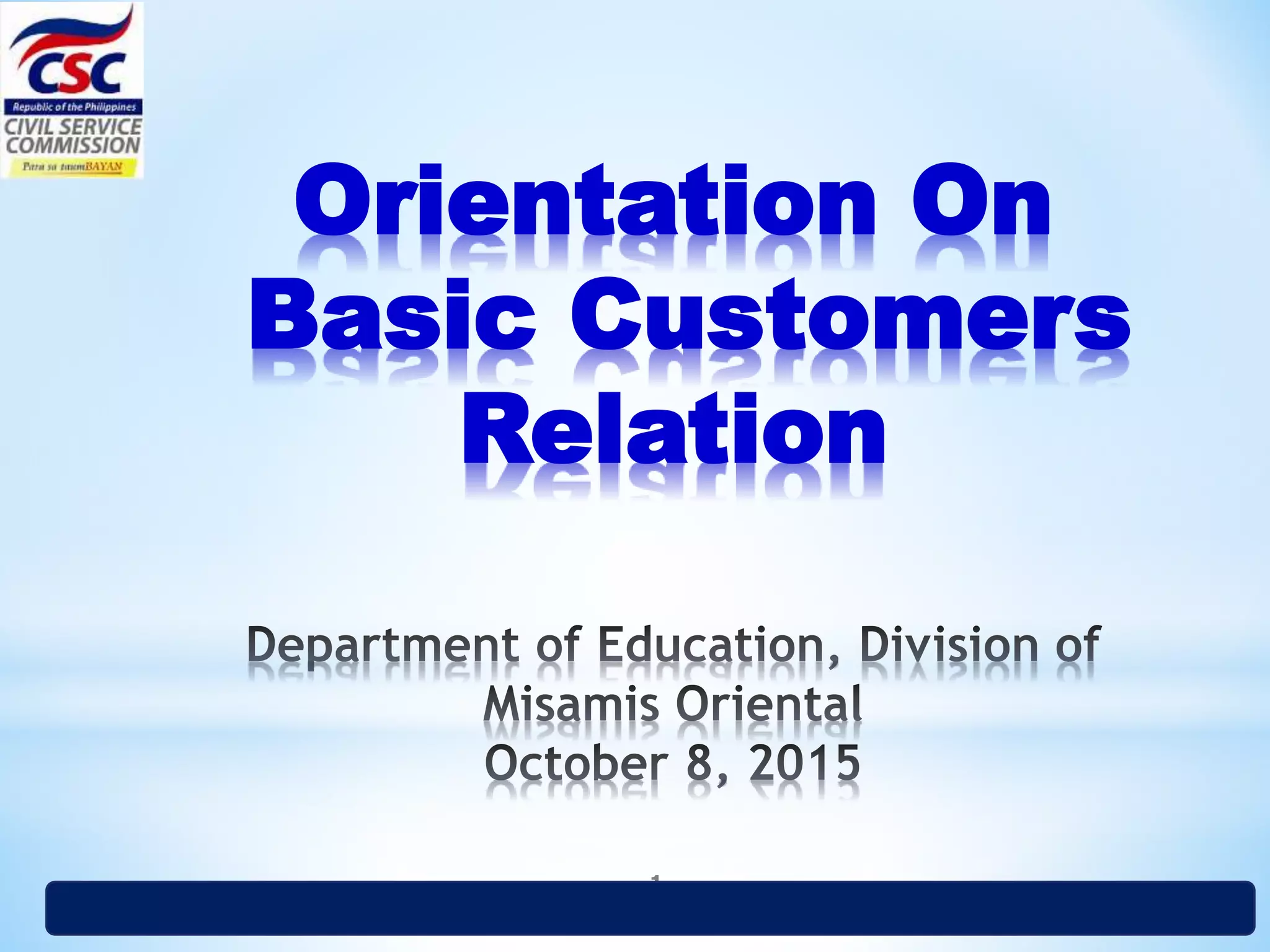 Basic Customer Relationship.ppt