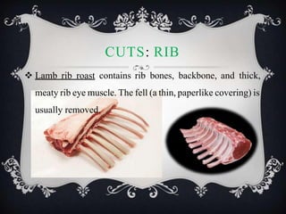 Basic cuts of lamb practical first (1) | PPT