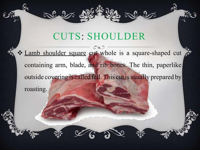 Basic cuts of lamb practical first (1) | PPT