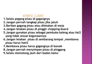 Basic cutting methods: www.chefqtrainer.blogspot.com