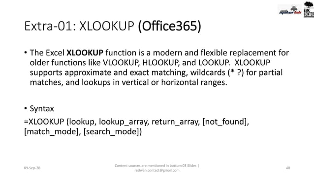 Elementary Data Analysis with MS Excel_Day-3 | PPTX