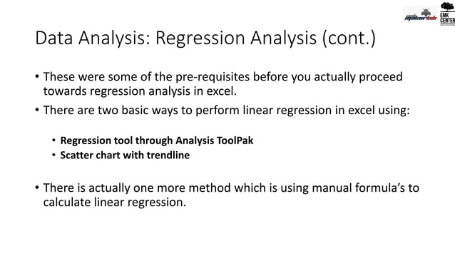 Elementary Data Analysis with MS Excel_Day-5 | PPT