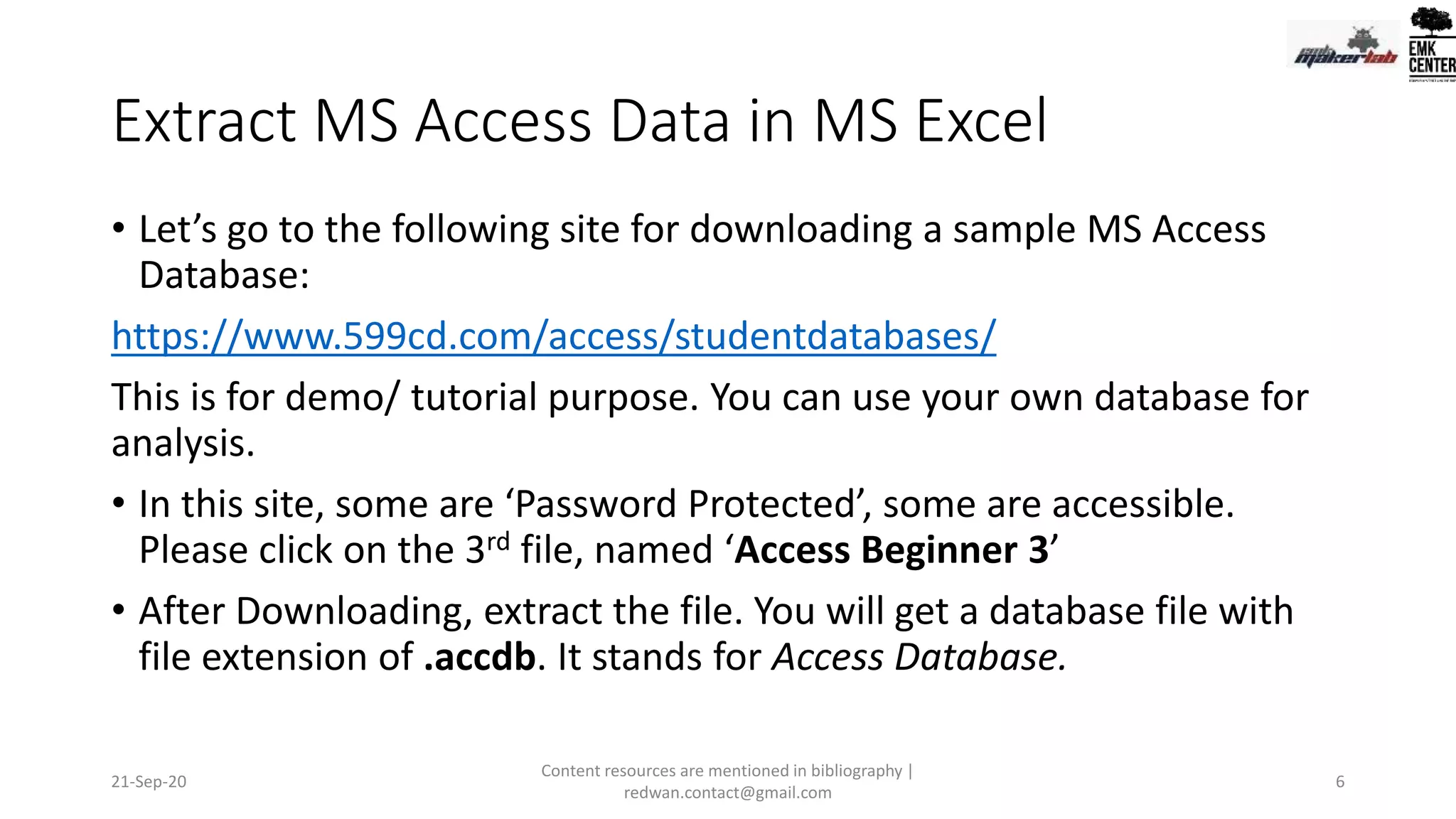 Elementary Data Analysis with MS Excel_Day-6 | PPT