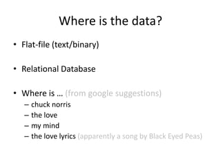 Basic data ingestion in r | PPTX