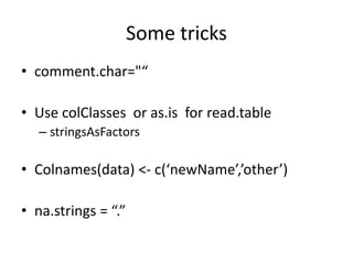 Basic data ingestion in r | PPT