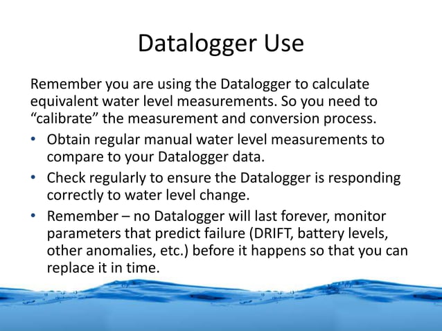 Basic Datalogger Water Level Measurement | PPTX | Internet for ...