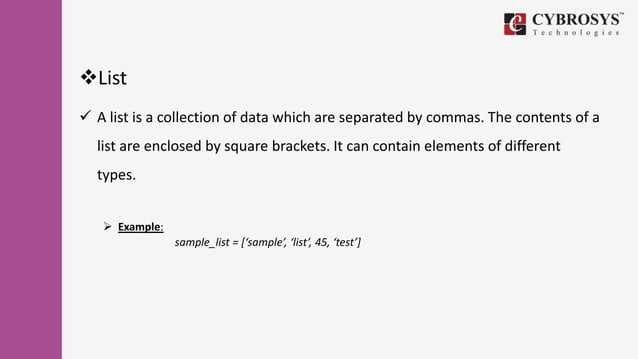 Basic data structures in python | PPTX | Programming Languages | Computing