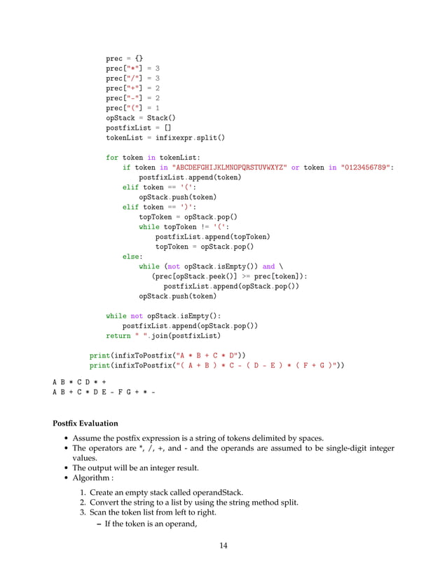Basic data structures in python | PDF