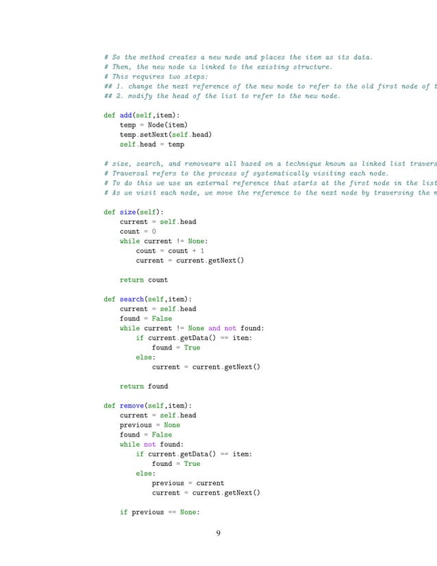 Basic Data Structures In Python Pdf