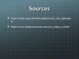 Basic dc circuit theory | PPT | Computer Networking | Computing