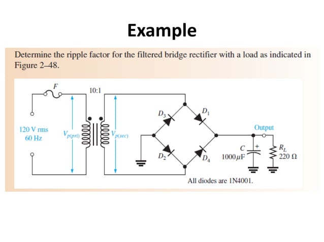 Basic DC Power Supply-Diode Applications | PPT