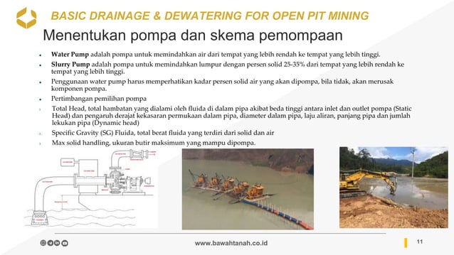 Basic Dewatering & Drainage for Open Pit Mining.pptx