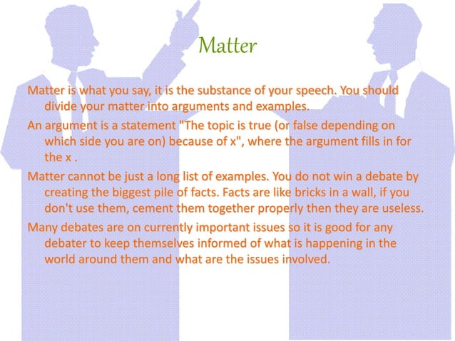 Introduction to Basic Debating Skills.ppt | Political Issues & policy ...