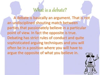 Introduction to Basic Debating Skills.ppt