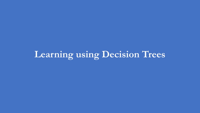 basic decision tree learning( machine learning ).pptx