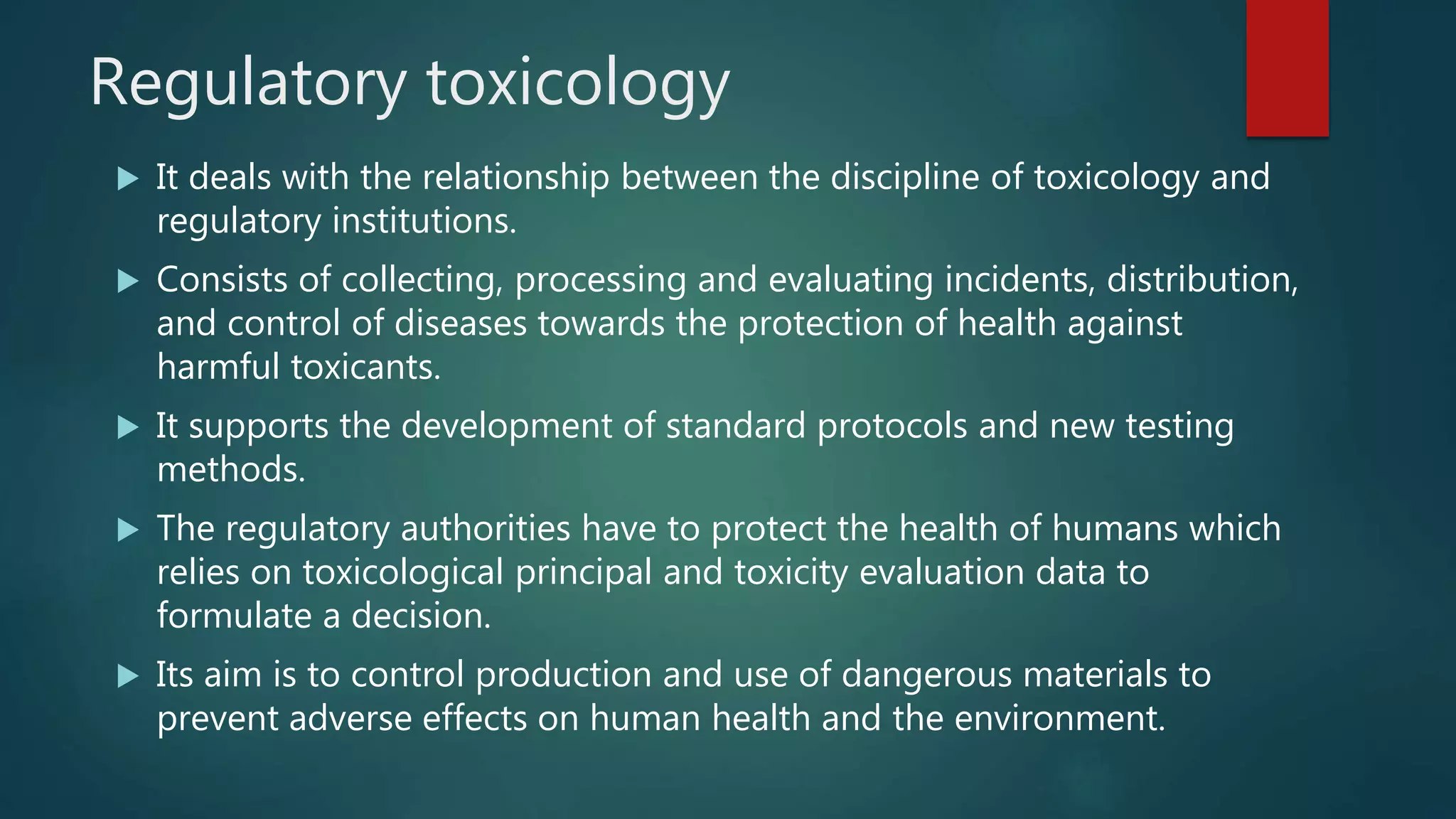 Basic definition and types of toxicology | PPTX