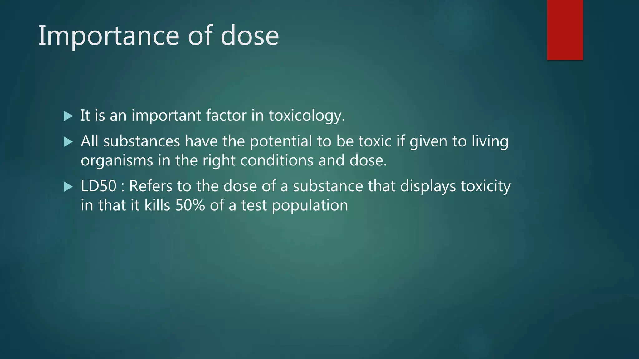 Basic definition and types of toxicology | PPTX