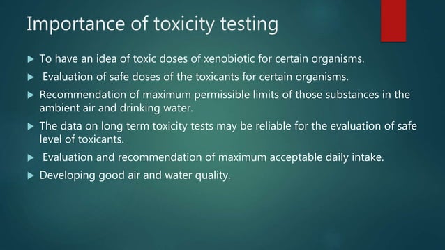 Basic definition and types of toxicology | PPTX