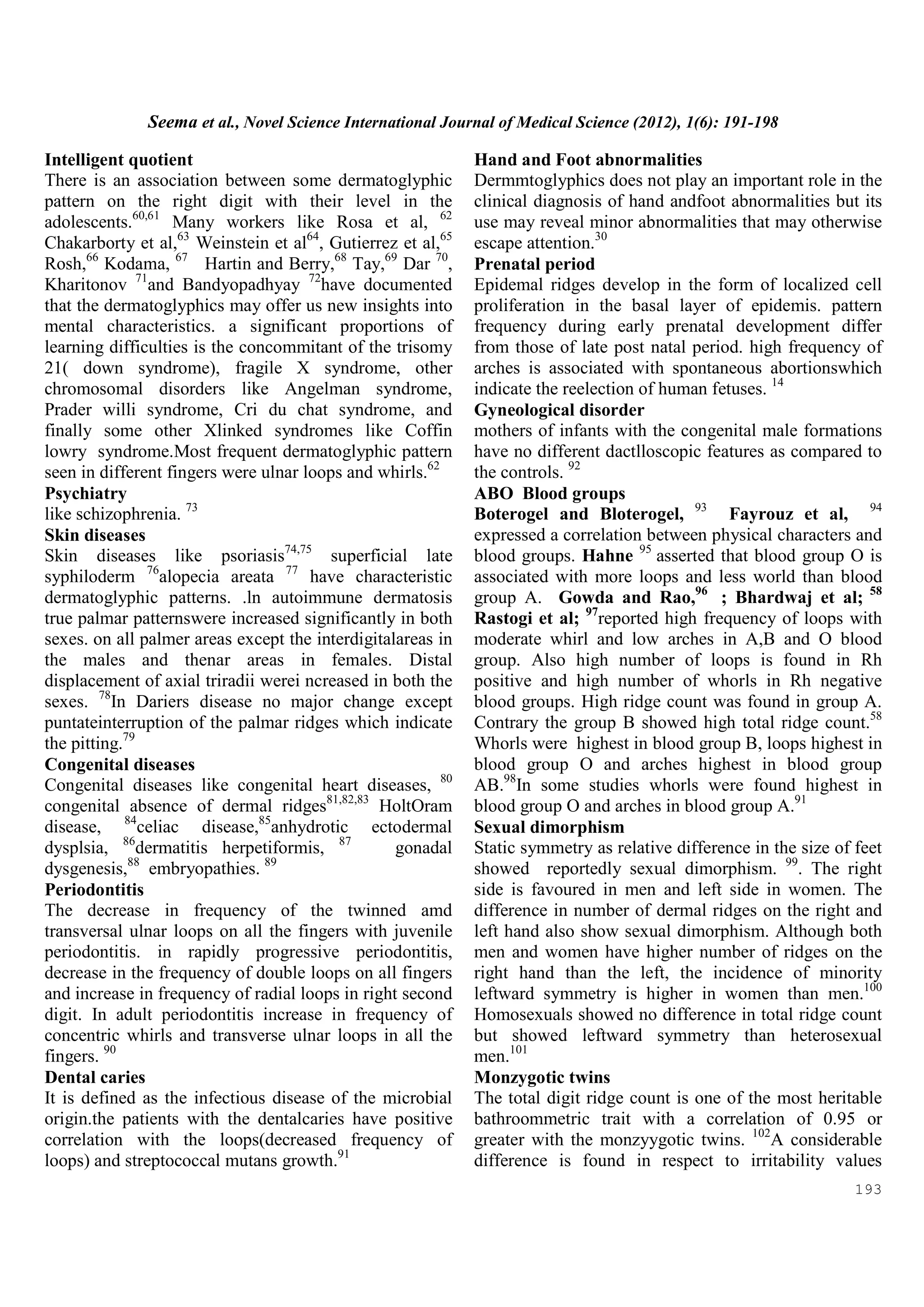 Basic dermatoglifi | PDF