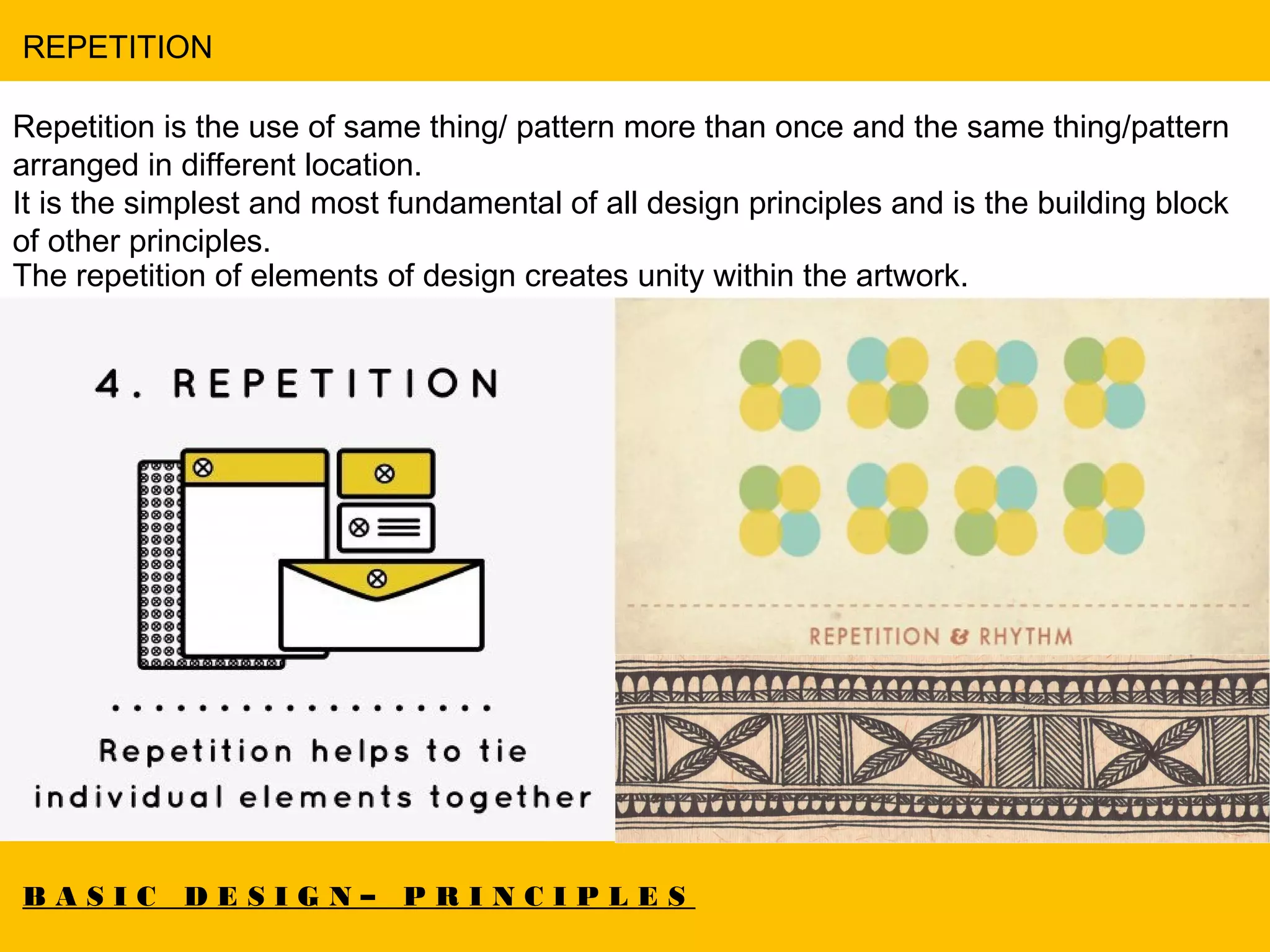Basic Design : Elements & Principles
