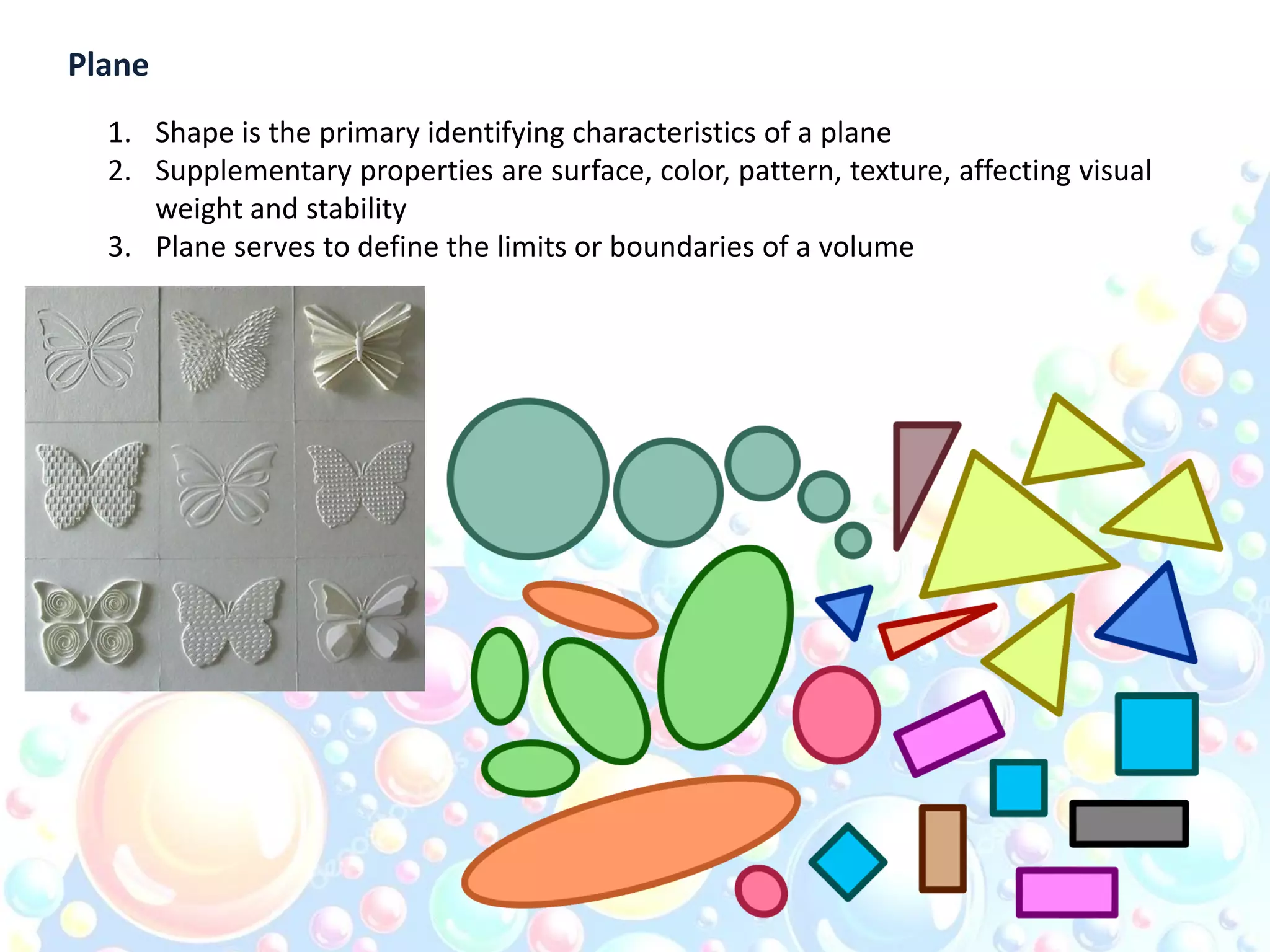 Basic Design - Primary elements: Planar & Volumertic | PDF