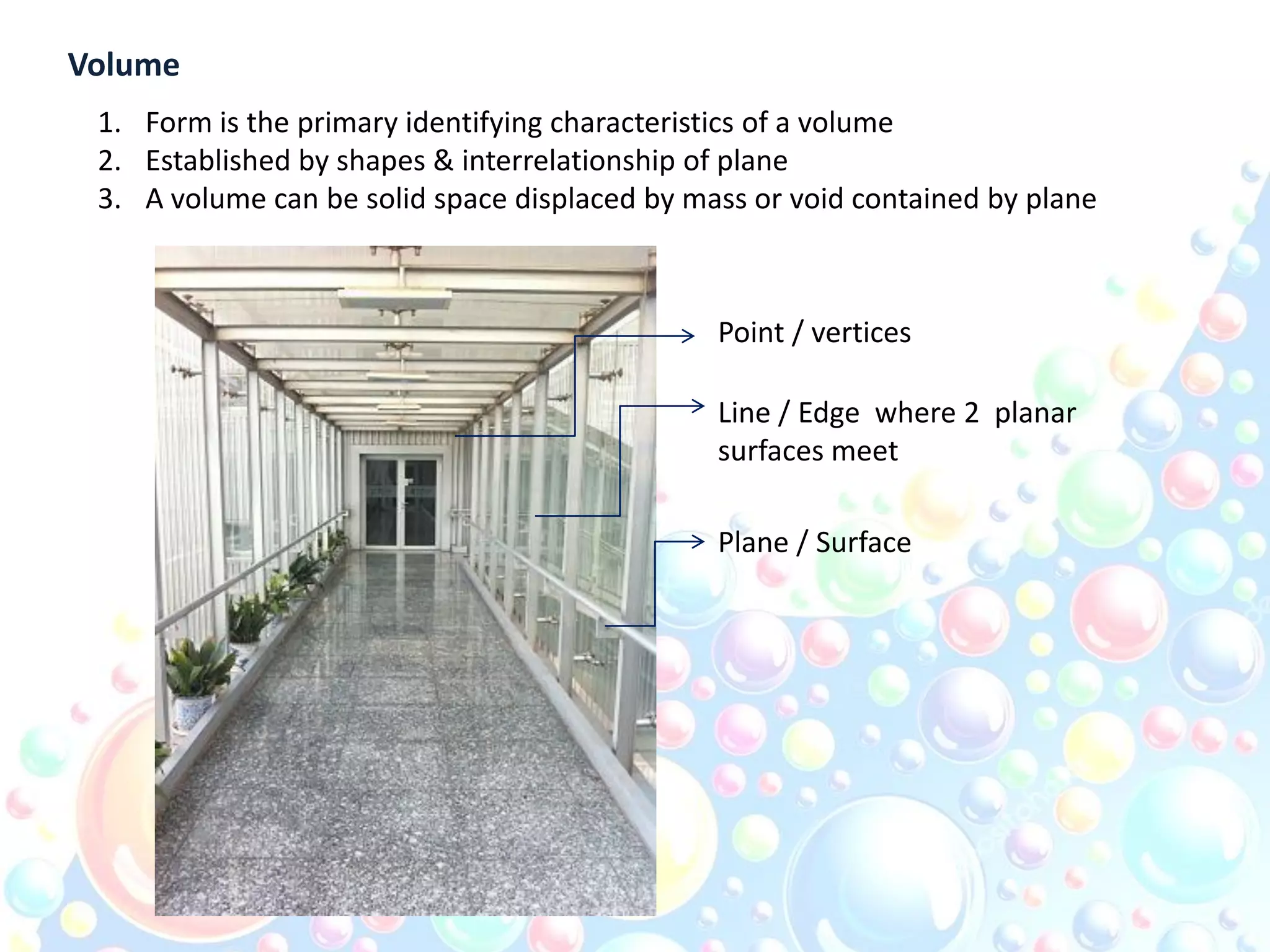 Basic Design - Primary elements: Planar & Volumertic | PDF