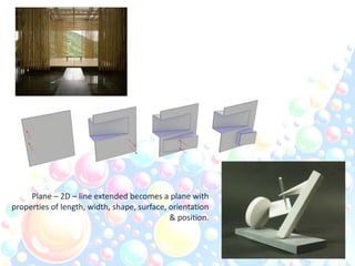Basic Design - Primary elements: Planar & Volumertic | PDF