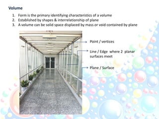 Basic Design - Primary elements: Planar & Volumertic | PDF